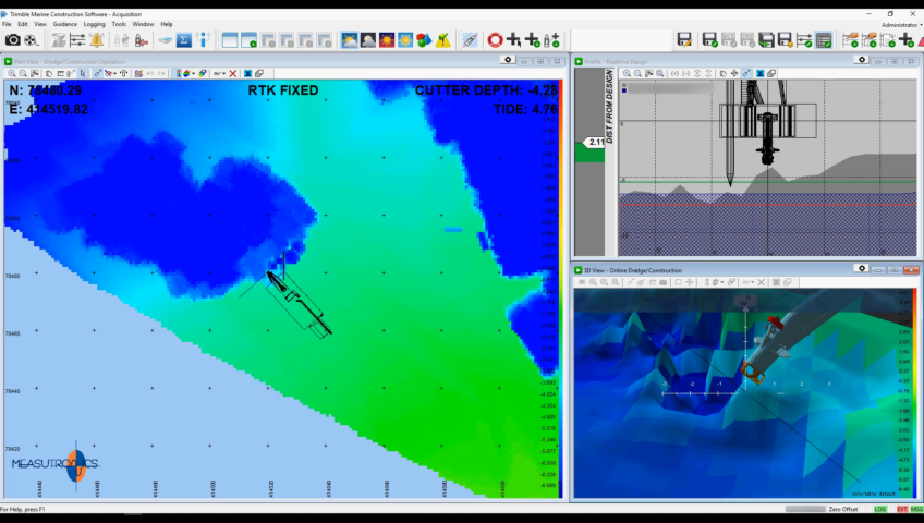 Trimble Marine Construction (TMC) Software | Measutronics